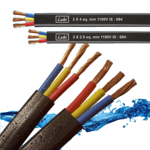 Lubi SUbmersible Flat cable - LUBI Pumps - Nayan Corporation